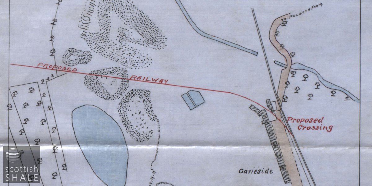 Polbeth Road level crossing - Scottish Shale