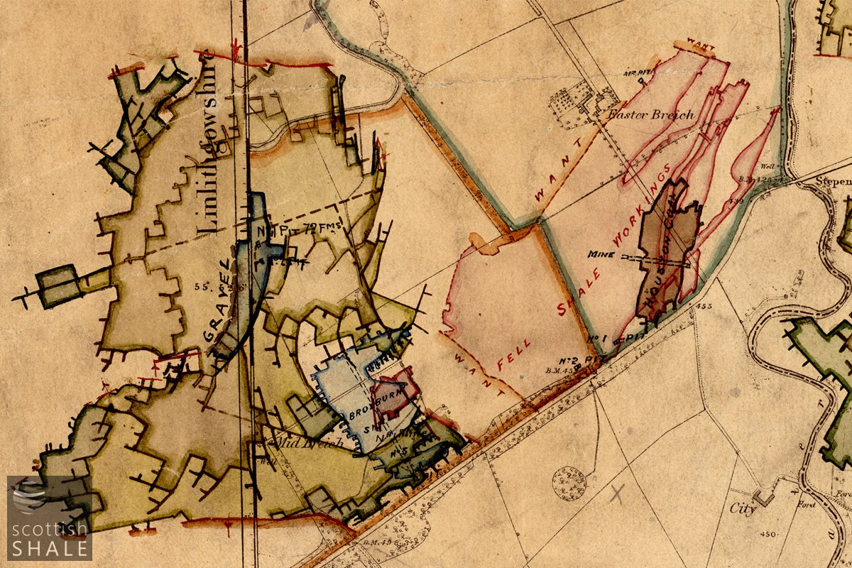 Breich No. 1 & 2 pits - Scottish Shale