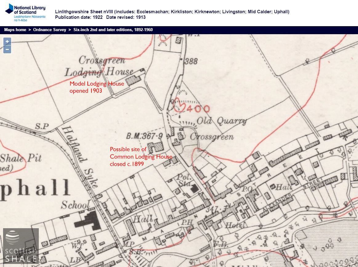 Lodging in Uphall - Scottish Shale