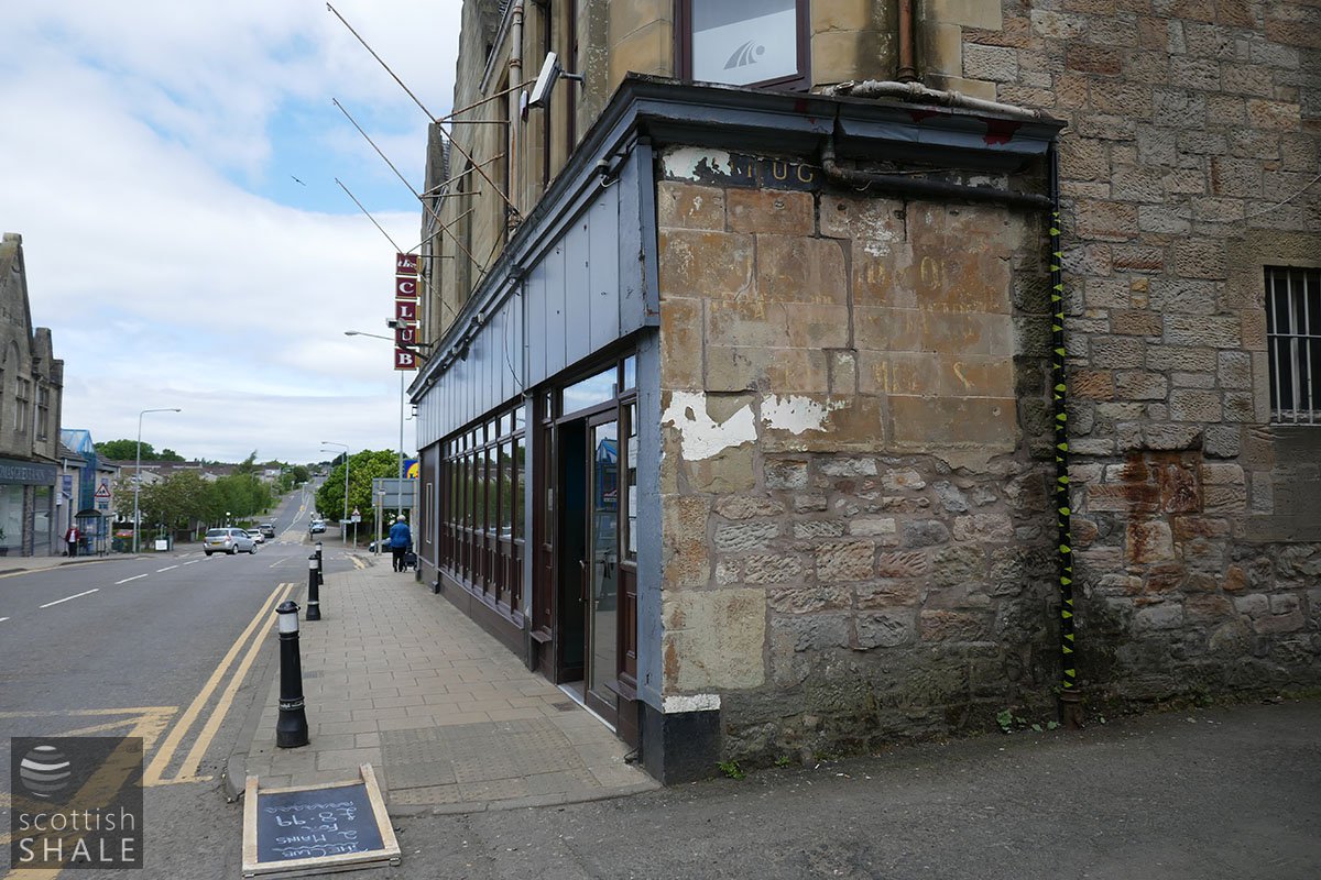 The Writing’s on the Wall in Greendykes Road - Scottish Shale