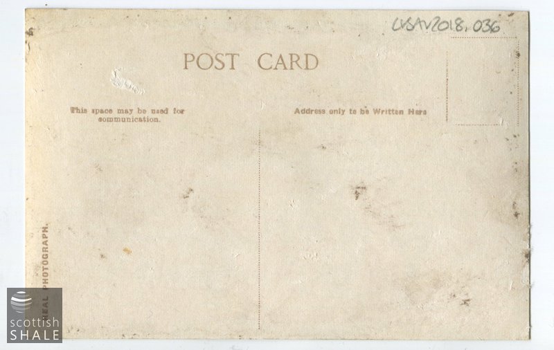 Postcard - "Niddry Castle Near Broxburn" - Scottish Shale