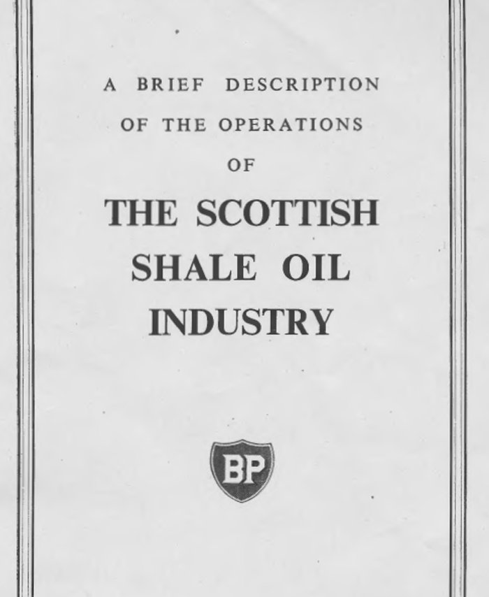Promotional guides and booklets - Scottish Shale