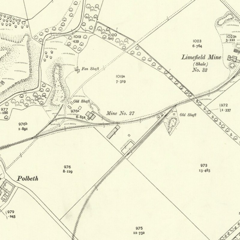 Polbeth No. 27 mine - Scottish Shale