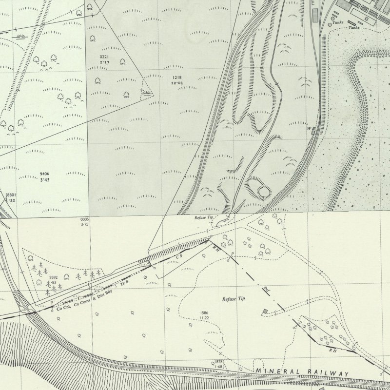 Roman Camp No.1 mine - Scottish Shale