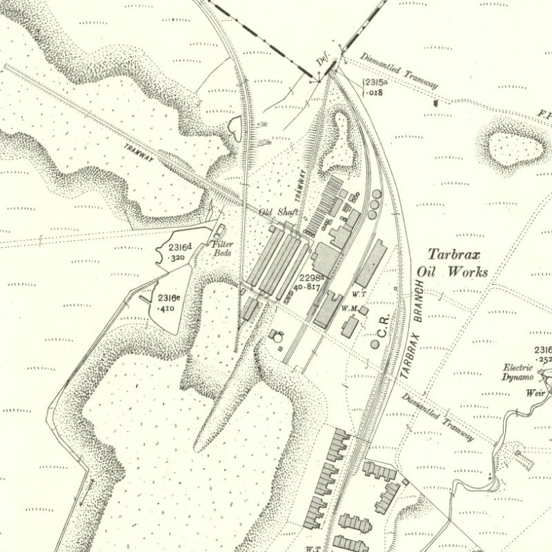Tarbrax No.2 pit - Scottish Shale