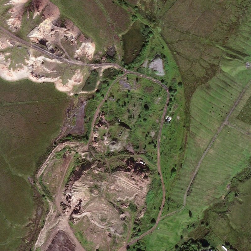 Tarbrax No.2 pit - Scottish Shale