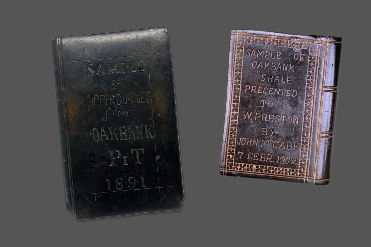 Carved in Shale - Scottish Shale