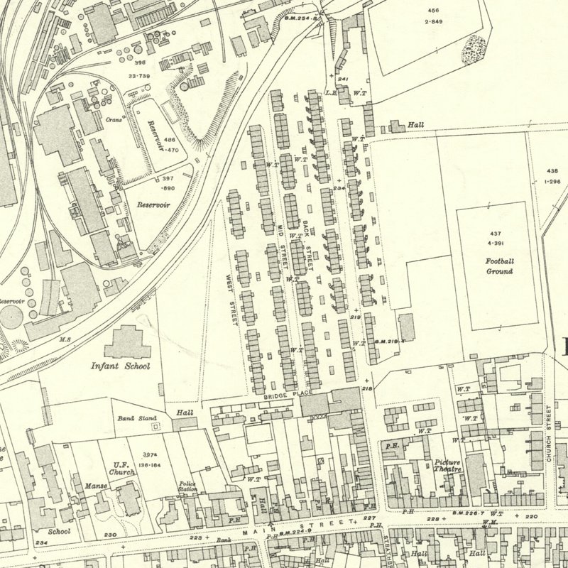 Broxburn Rows - Scottish Shale