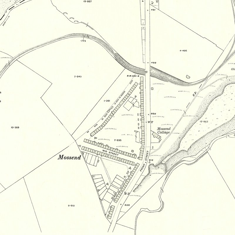 Mossend village - Scottish Shale